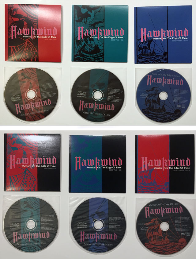HAWKWIND | WARRIOR ON THE EDGE OF TIME | ATOMHENGE SUPER DELUXE BOXSET ...