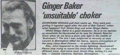 Ginger Baker
