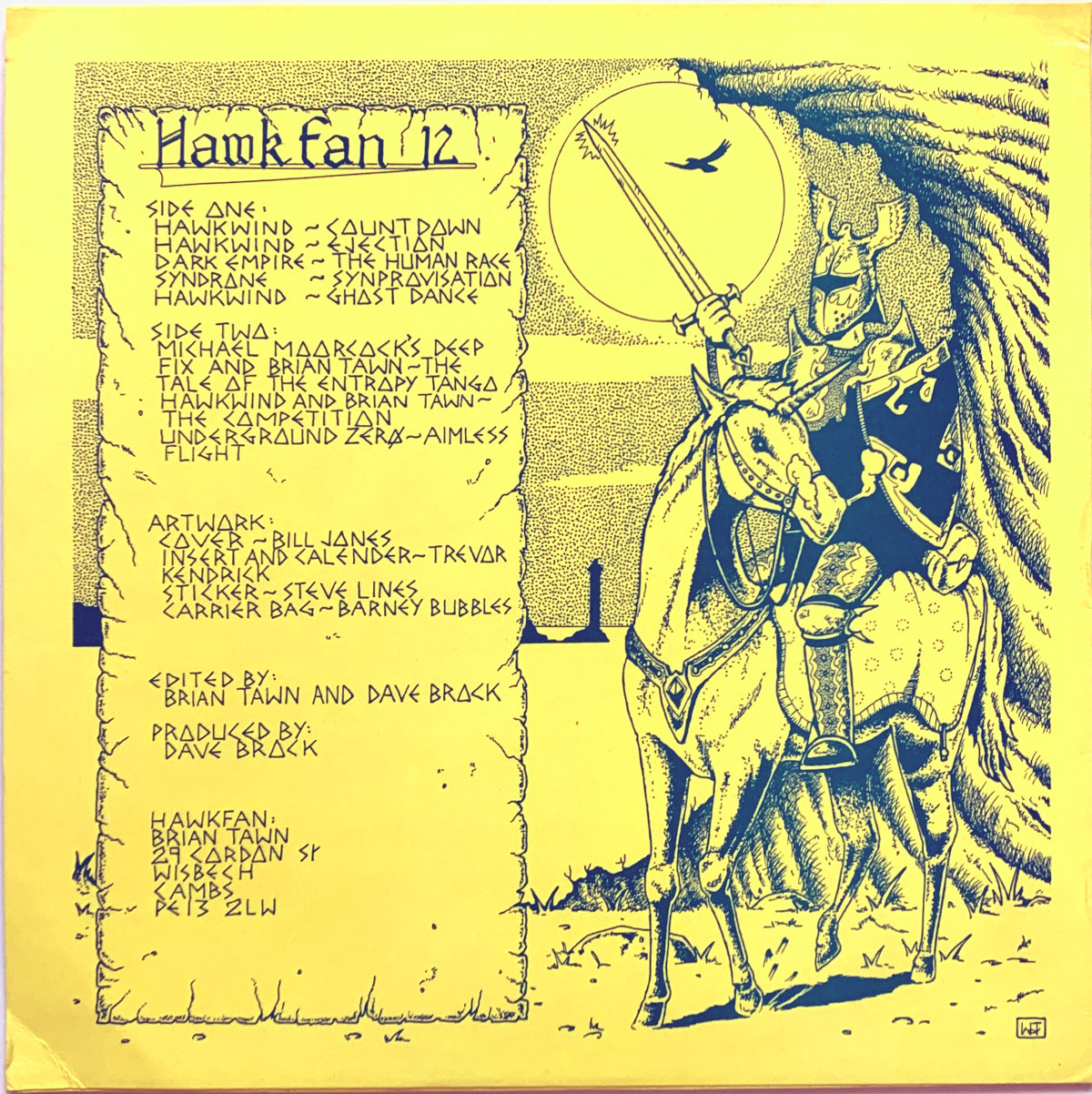 HAWKWIND | HAWKFAN 12