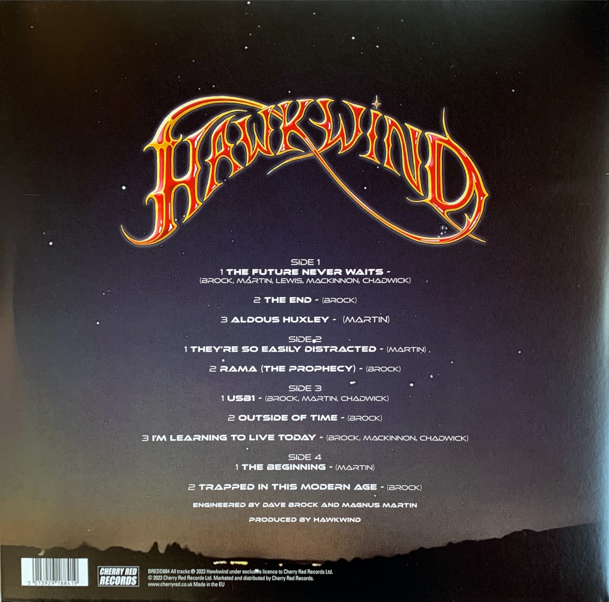 HAWKWIND | THE FUTURE NEVER WAITS, 2LP Vinyl Edition